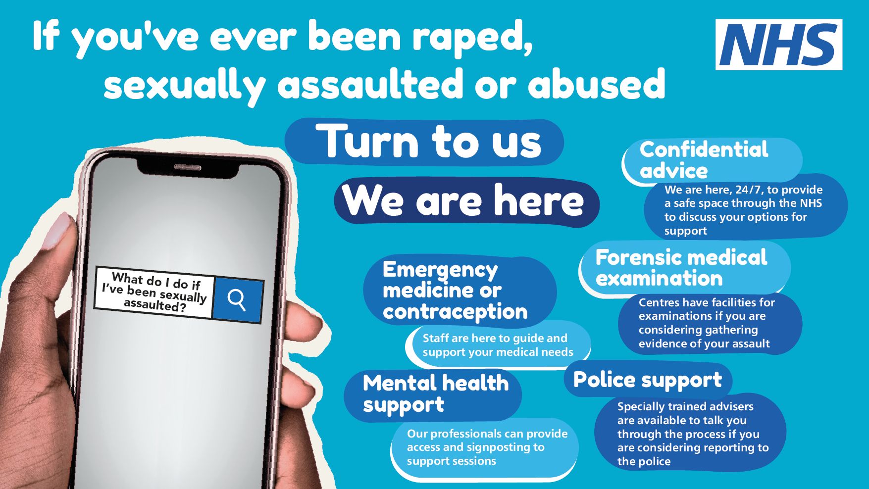 Nhs Campaign Launched For Sexual Assault Referral Centres